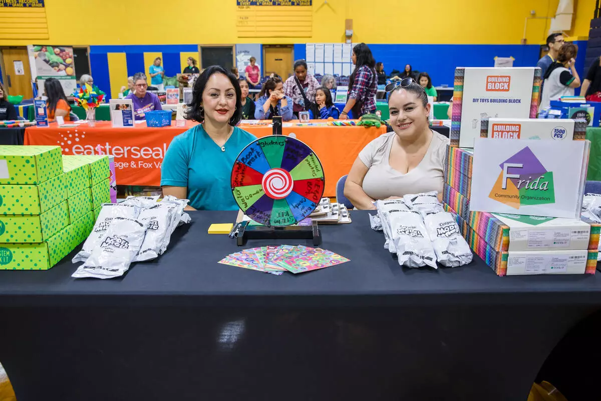 Community shares resources at back-to-school fair - District 45