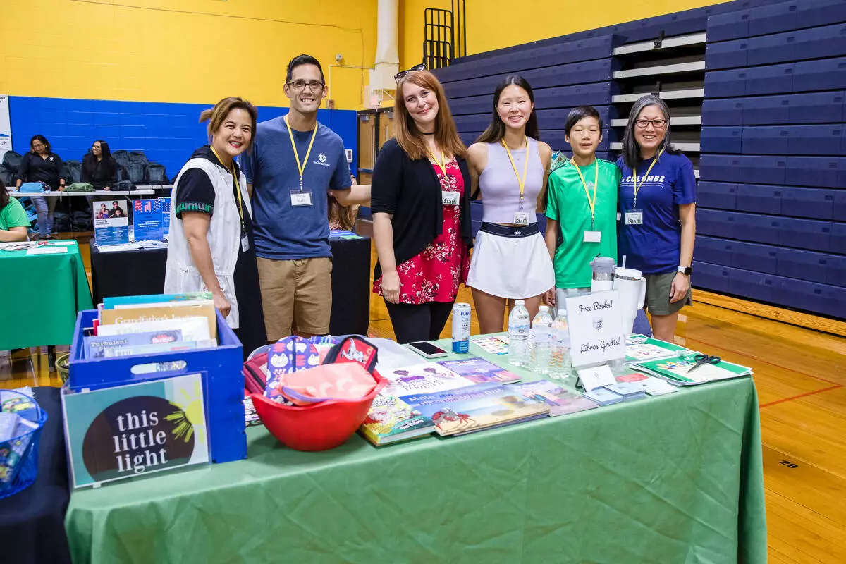 Community shares resources at back-to-school fair - District 45
