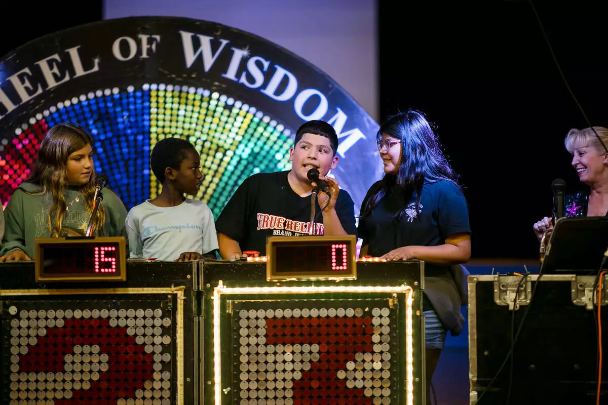 Wildcats compete in Wheel of Wisdom - District 45