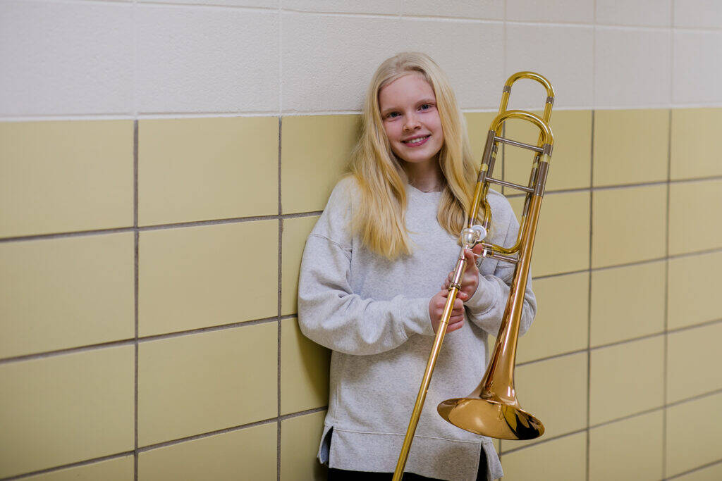 Two Jackson 8th graders earn spot in All-Illinois Junior Band - District 45